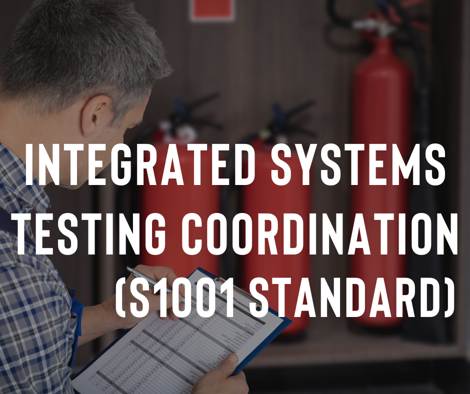 INTEGRATED SYSTEMS TESTING COORDINATION (S1001 STANDARD) - Ambioner